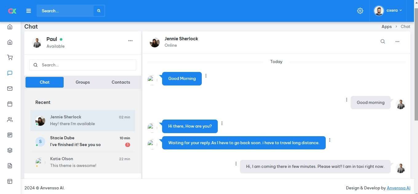 Personalized AI Chat Agent for Enhanced Customer Interaction