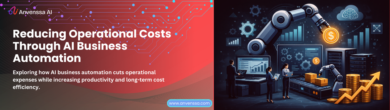 Reducing Operational Costs Through AI Business Automation - Anvenssa
